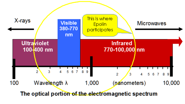 Epolin's Work Within The Electromagnetic Spectrum Absorption